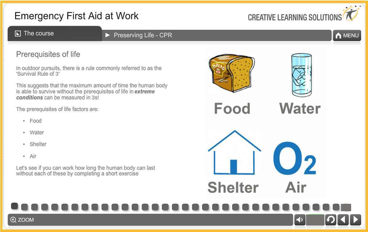 Emergency First Aid - Creative Learning Solutions
