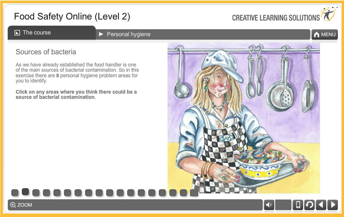 Food Safety Interactive (Level 2) - Creative Learning