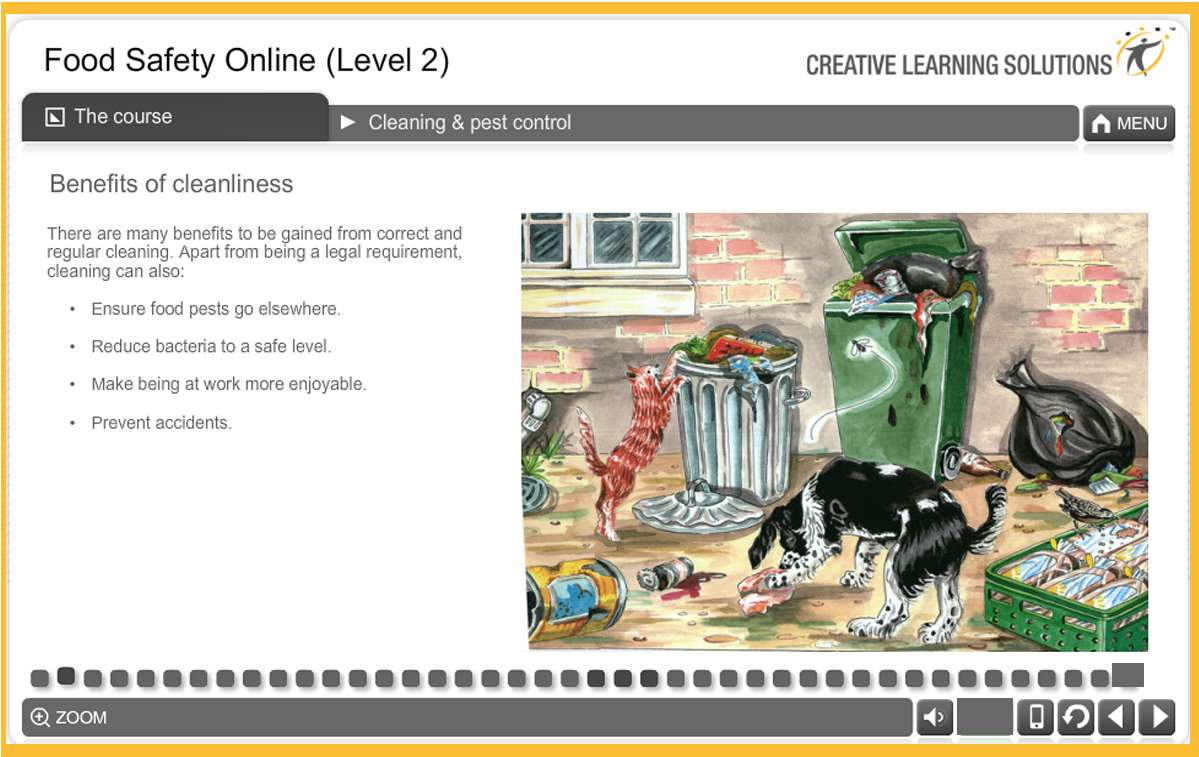 Food Safety Interactive (Level 2) - Creative Learning