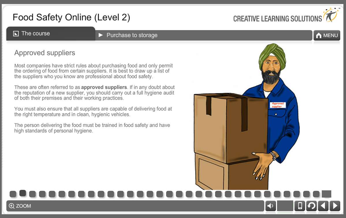 Food Safety Interactive (Level 2) - Creative Learning