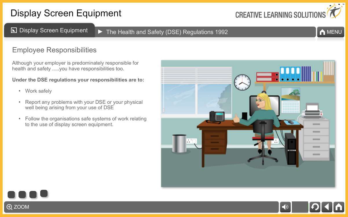 Health and Safety Display Screen Equipment - Creative Learning