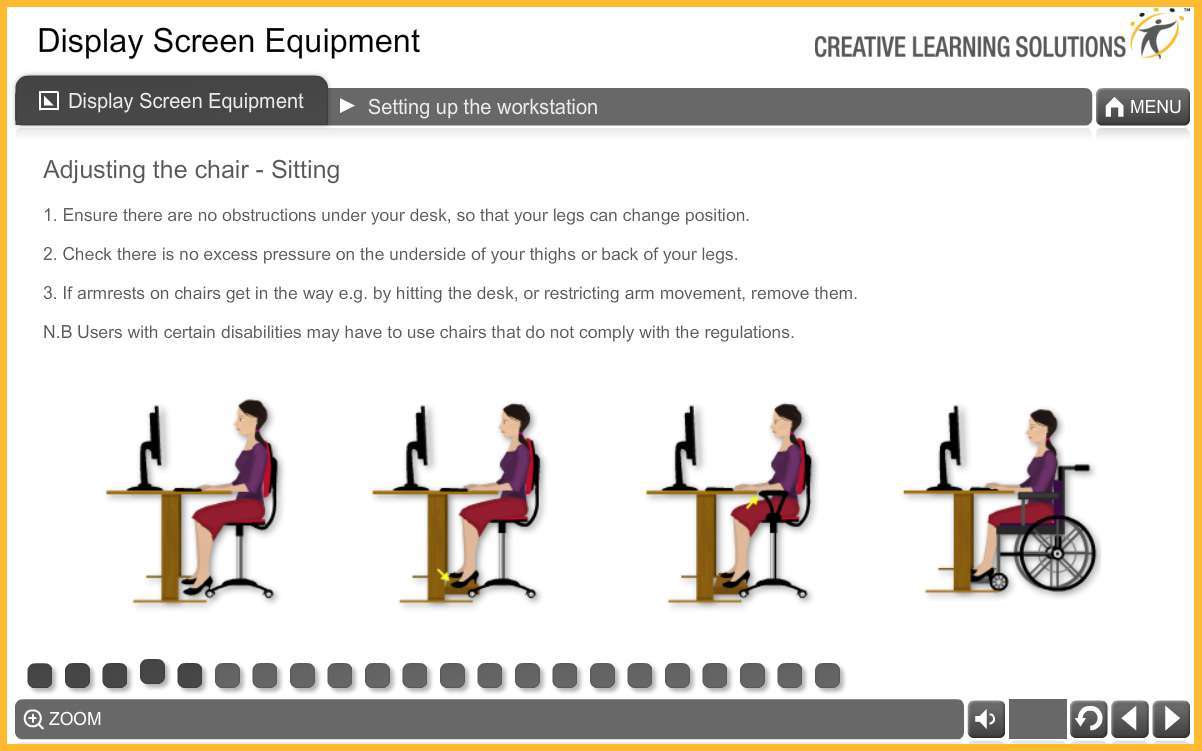 Health and Safety Display Screen Equipment - Creative Learning