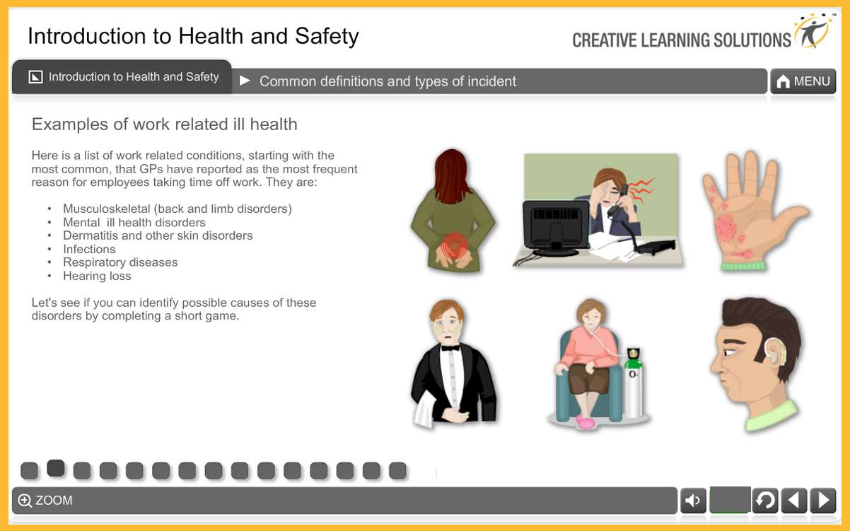 Health and Safety Introduction - Creative Learning Solutions