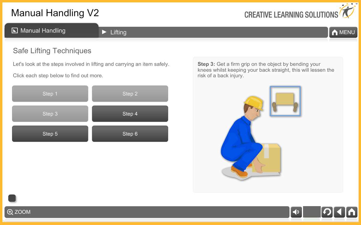 Health and Safety Manual Handling - Creative Learning